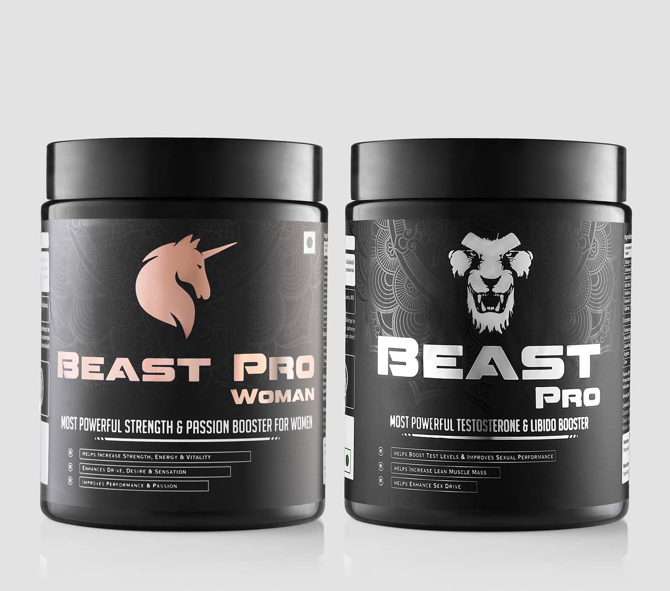BEAST PRO MAN & WOMAN COMBO – Mango Herbs